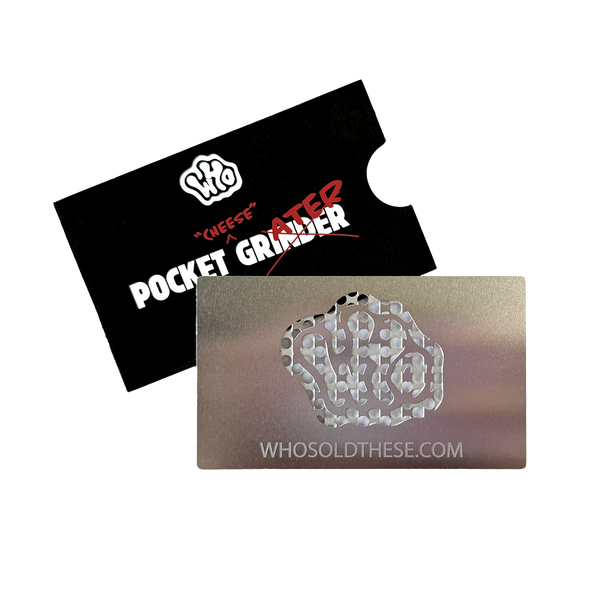 Wallet "Cheese" Grinder by WHO - Integra Products